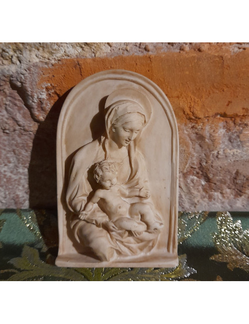 Virgin with child relief
