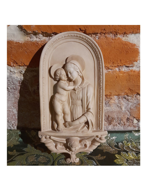 Virgin with child relief